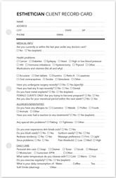 Record Cards & Refills – The Salon Print Shop